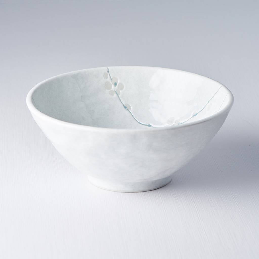 White Blossom Udon Bowl 19cm – Made In Japan UK