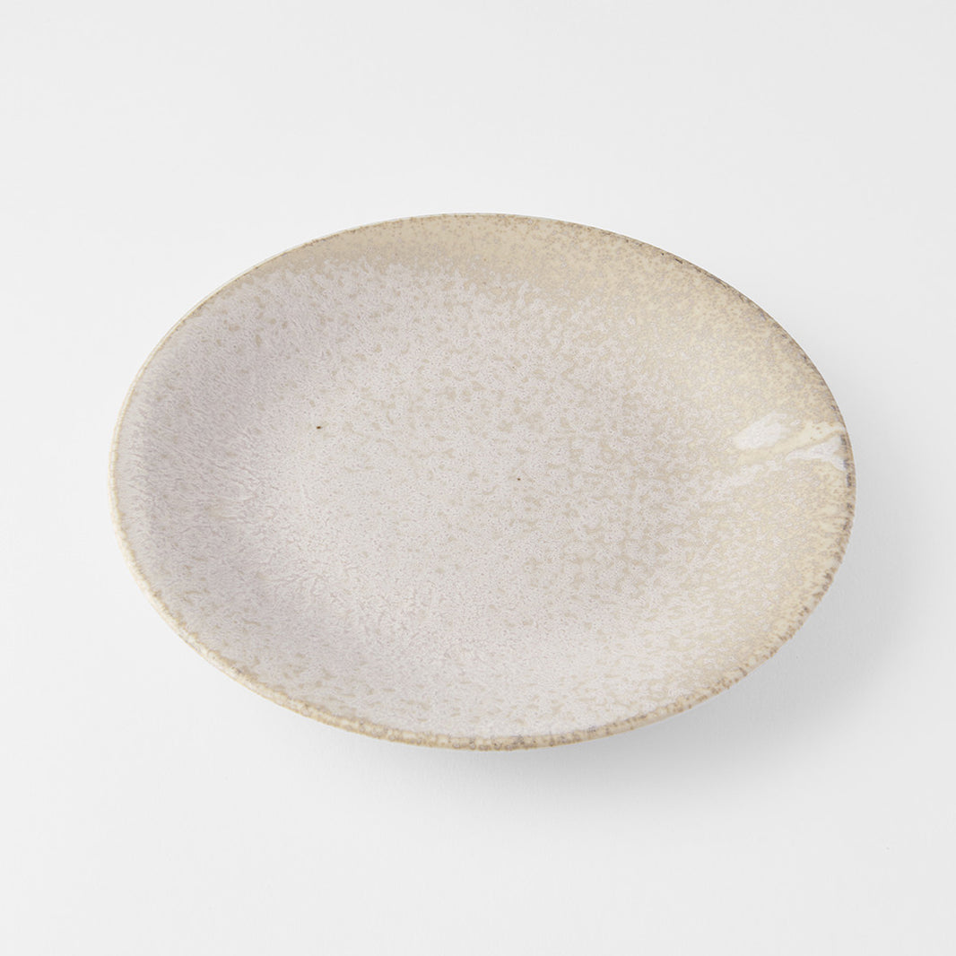 White Fade U-shaped bowl rounded 11cm x 7cm – Made In Japan UK